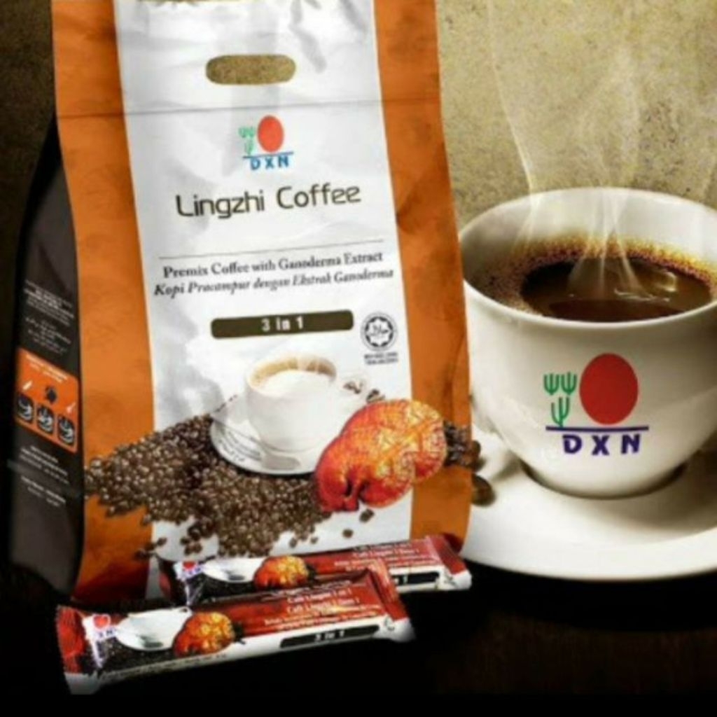 DXN Kopi 3 in 1 Coffee With Ganoderma | Shopee Malaysia