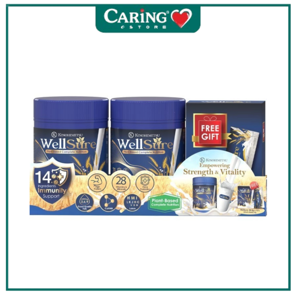 KINOHIMITSU WELLSURE 850G 2S + PREMIUM | Shopee Malaysia