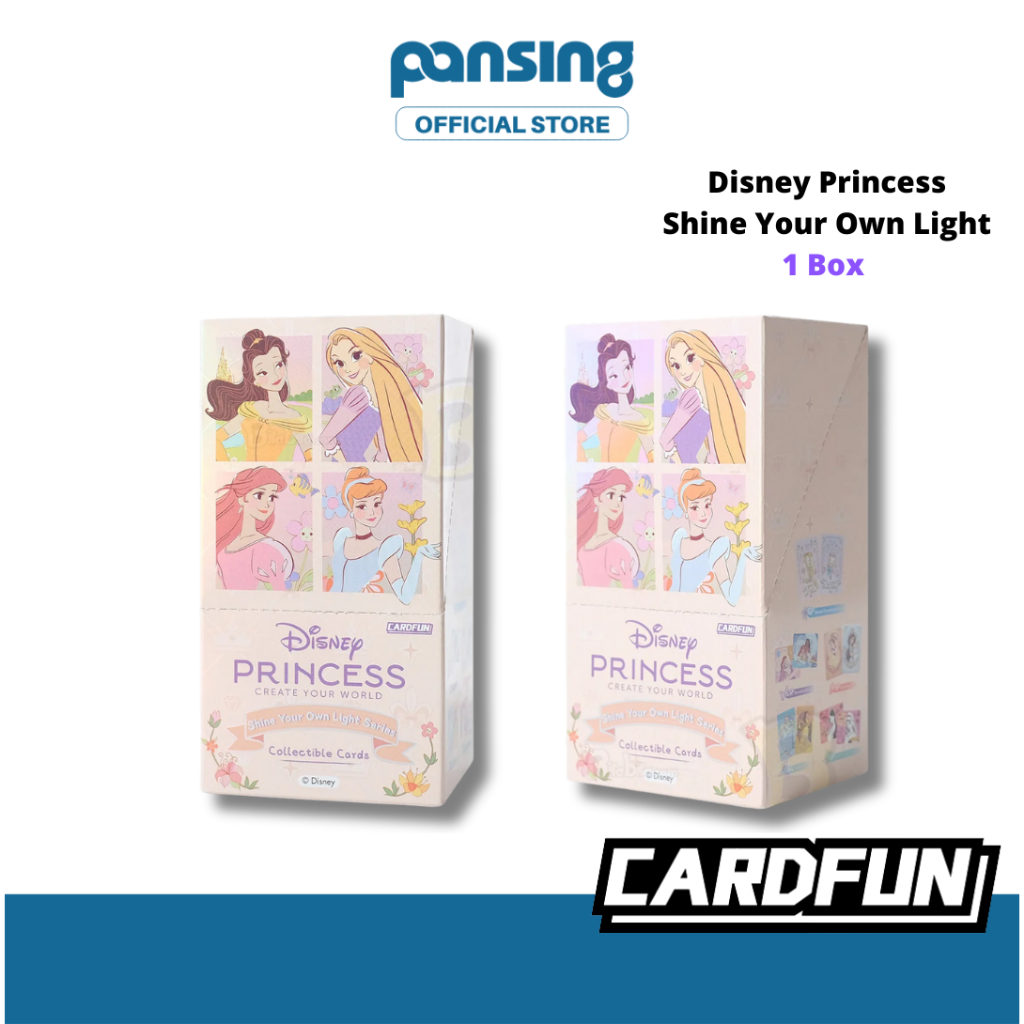 CARDFUN Disney Princess Trading Cards Box Set | Shine Your Own Light ...