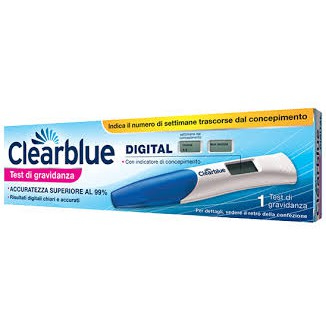 CLEARBLUE DIGITAL PREGNANCY TEST (WITH WEEKS INDICATOR) 1'S | Shopee ...