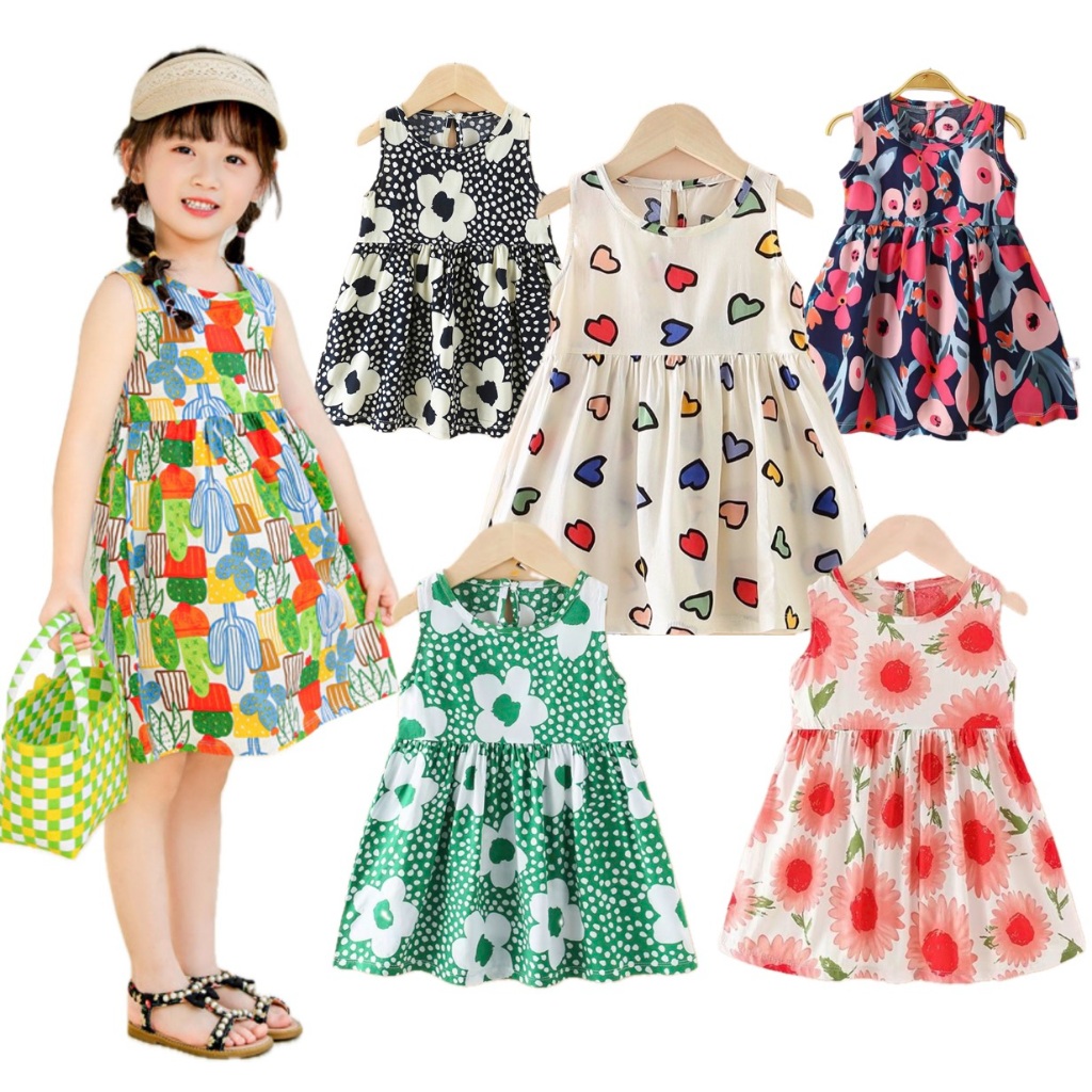 🍓🍓 Skirt Kanak Kanak Perempuan Dress Budak Budak Perempuan Kids Girls ...