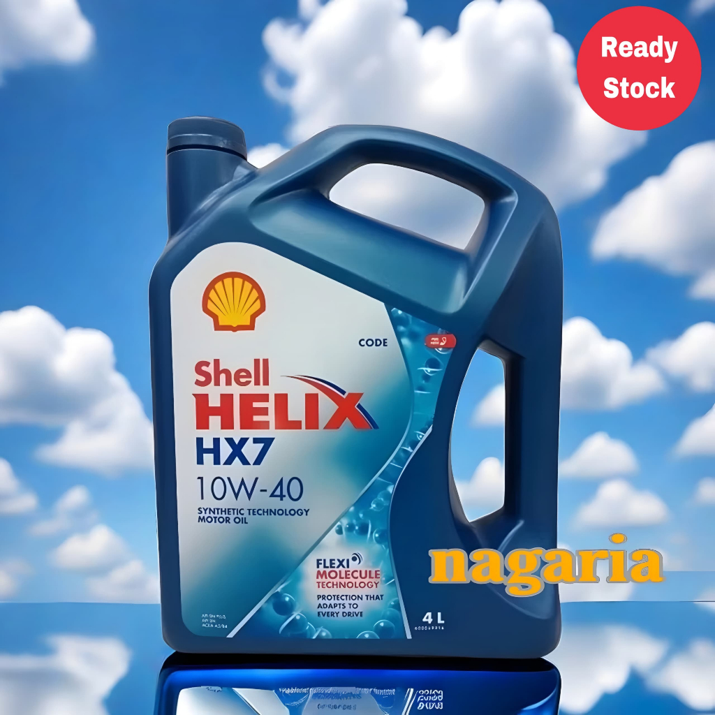Shell Helix HX7 10W40 (4 Liter) Semi Synthetic Engine Oil HongKong ...