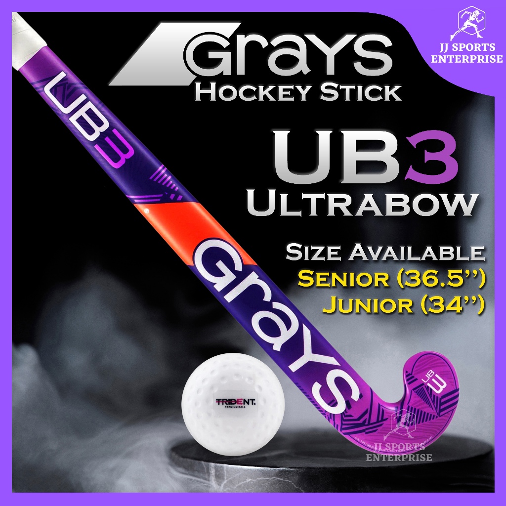 Grays Composite Hockey Stick Ultrabow UB3 Grays Kayu Hoki Trident ...