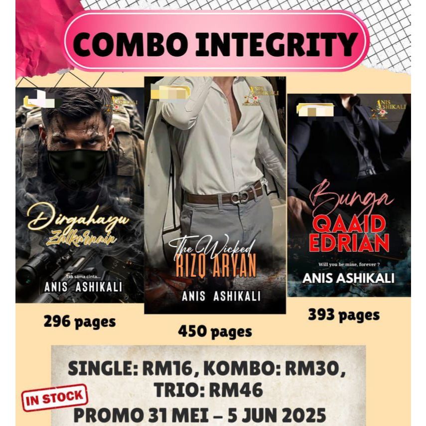 KOMBO INTEGRITY (DIRGAHAYU ZULKARNAIN,THE WICKED RIZQ ARYAN,BUNGA QAAID EDRIAN)ANIS ASHIKALI ...