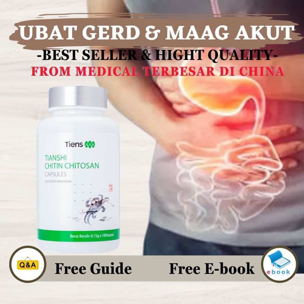 Ubat Gerd - Gastrik - Maag - Chitosan ubat gerd anxieti gastrik - ubat ...