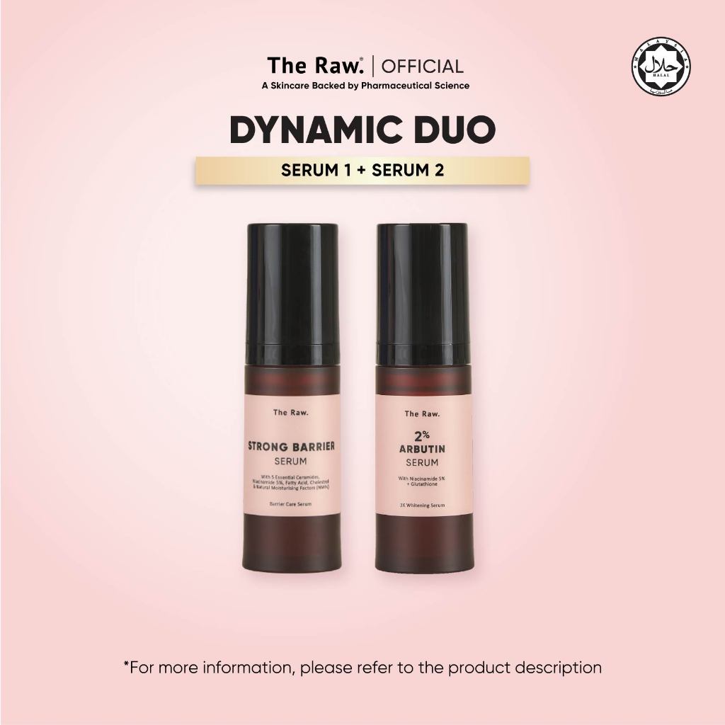 The Raw. Dynamic Duo - Perfect Pair Serum for Intensive Results (2 x ...