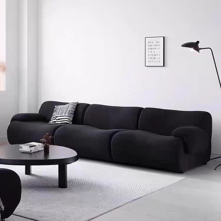 Minimalist Compression Black Sofa Suitable For Home Living Room Random ...