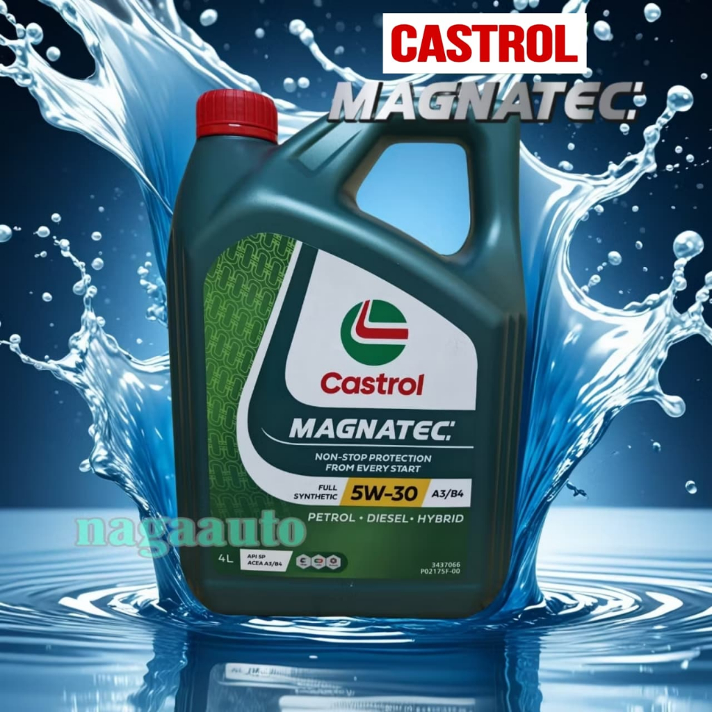 Castrol Magnatec 5W30 Fully Synthetic Engine Oil (4 Liter) for Toyota ...