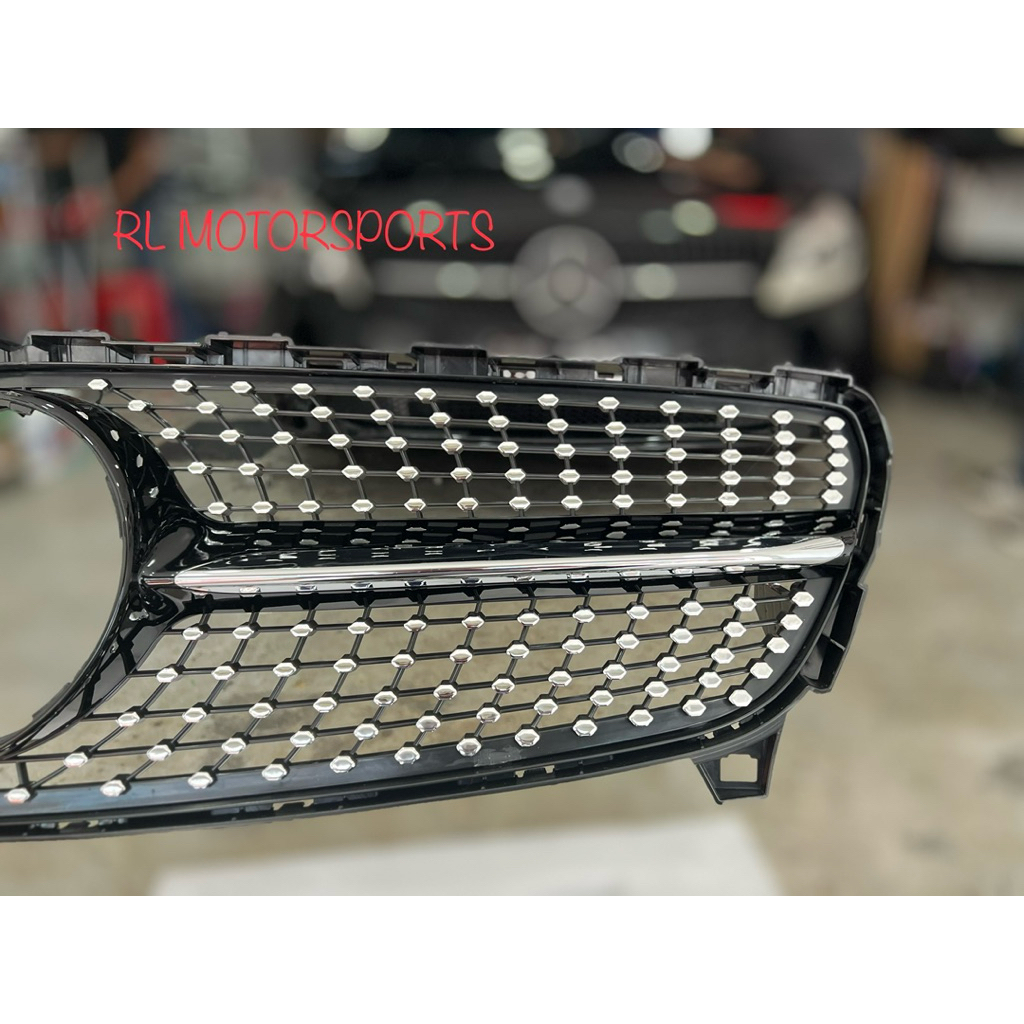 Mercedes Benz GLA X156 2014-2019 AMG GT DIAMOND front grill grille ...