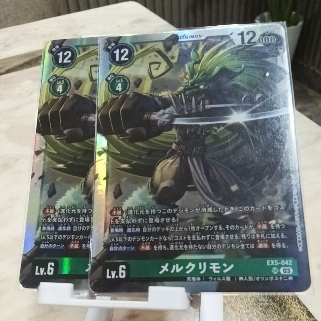 Digimon Ex5-042 Merukimon SR | Shopee Malaysia