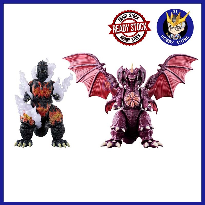 [READY STOCK] BANDAI Godzilla Action Figure Burning Godzilla VS ...
