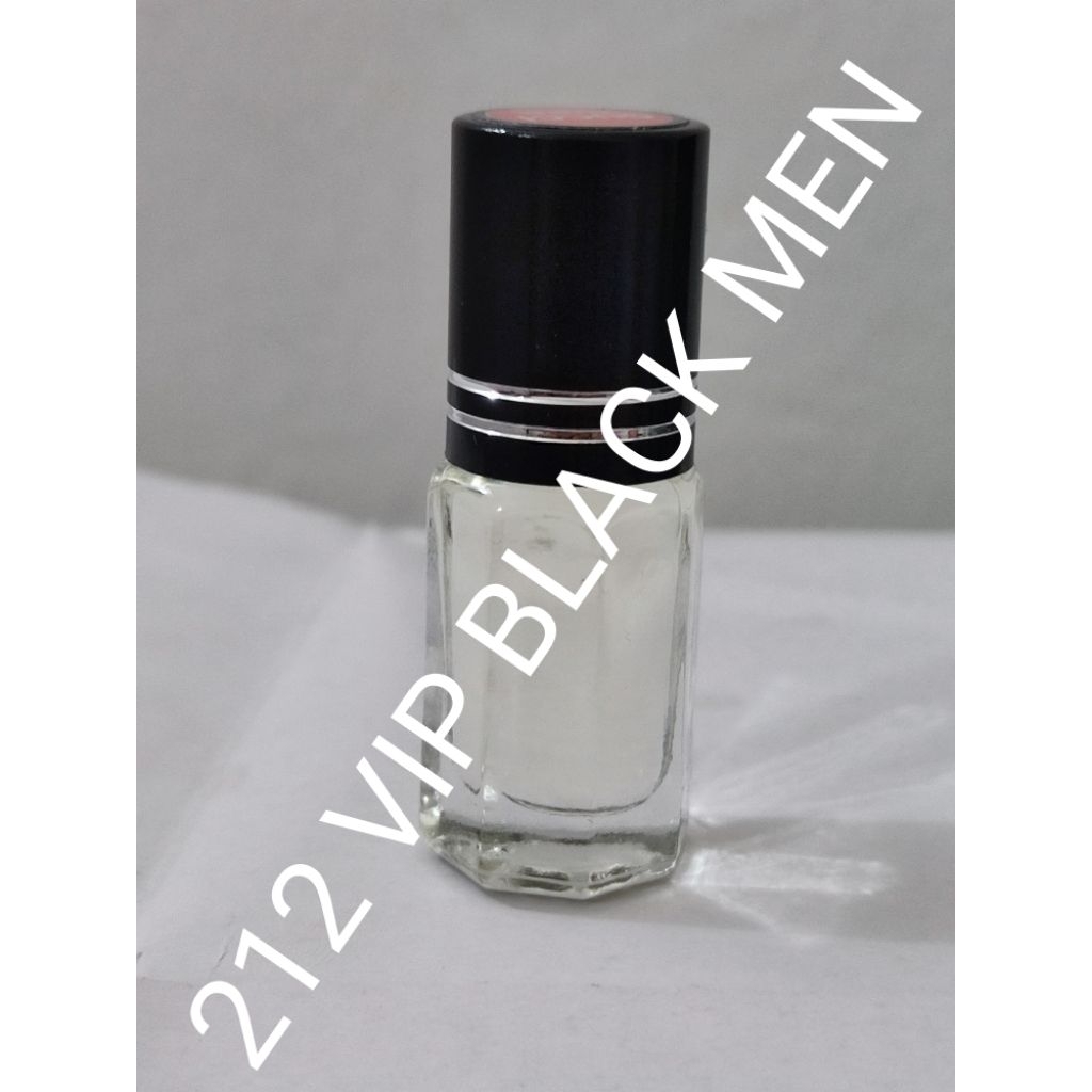 212 VIP BLACK MEN Perfume Oil (Alcohol-Free) | Shopee Malaysia