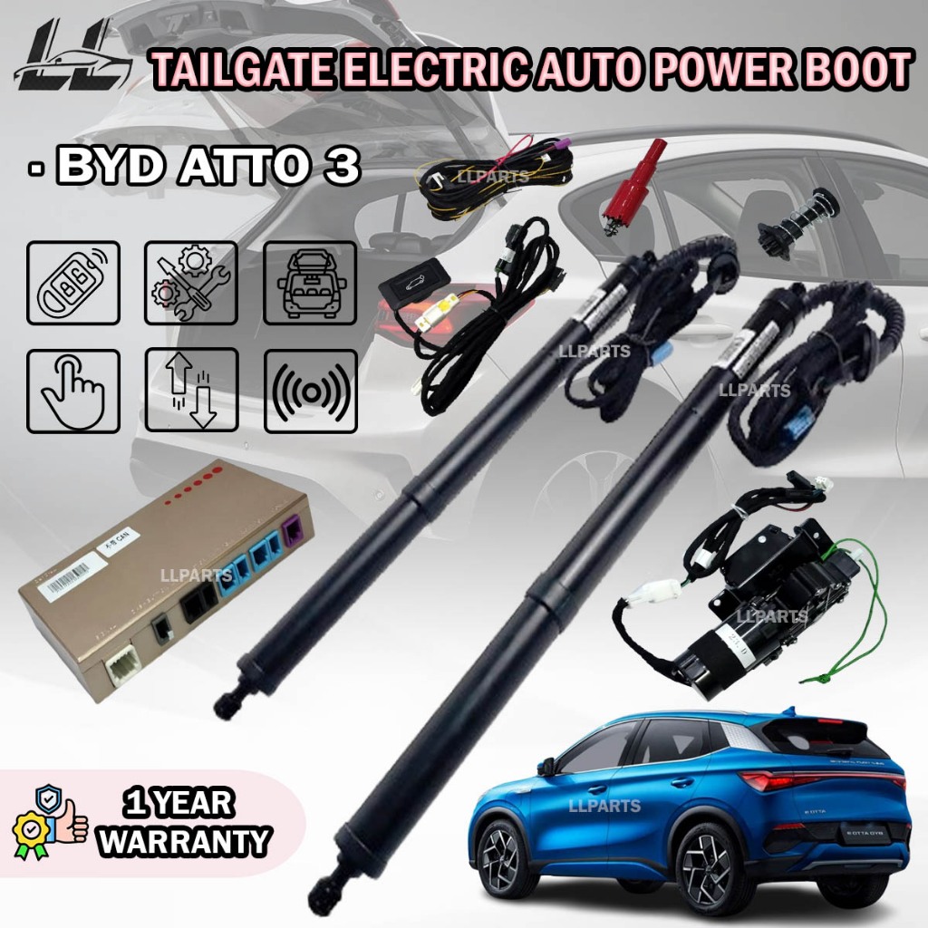 BYD Atto 3 Plug & Play Electric Auto Tailgate Power Boot Soft Close ...