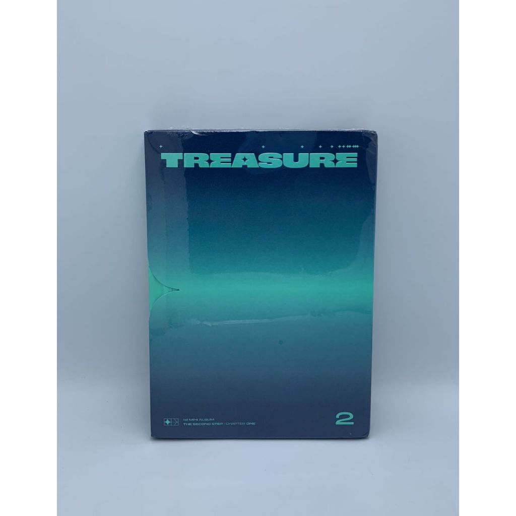 Treasure 1st Mini Album The Second Step: Chapter One Blue / Green (Box ...