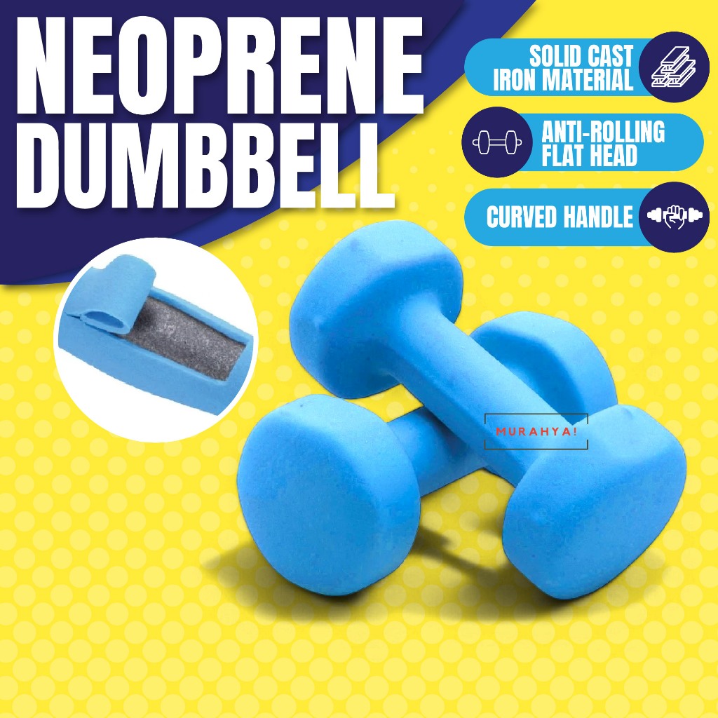 Dumbell set Dumbbell 0.5/1/1.5/2/2.5/3 kg Small mini Neoprene Light ...