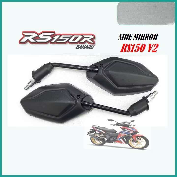 SIDE MIRROR HONDA RS150R RS150 V1 V2 ORIGINAL 1SET LEFT AND RIGHT ...