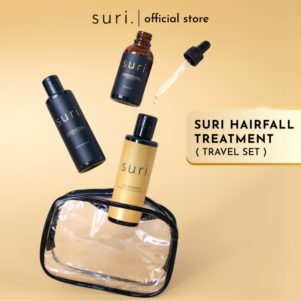 Suri Hair Fall Control Treatment Travel Set - Shampoo (100ml ...