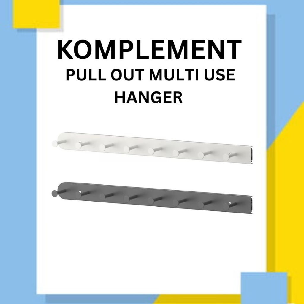KOMPLEMENT Pull Out Multi Use Hanger | Shopee Malaysia