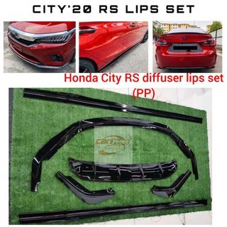 Honda City GN2 2020 2021 2022 CITY RS diffuser lips set body kit ...