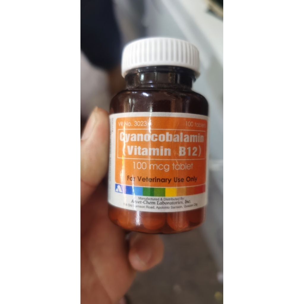 Cyanocobalamin Vitamin B12 100 mcg(100's) | Shopee Malaysia