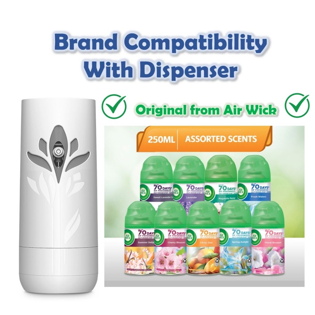 Air Freshener Instantmatic Automotive Device Spray Airwick Refill ...
