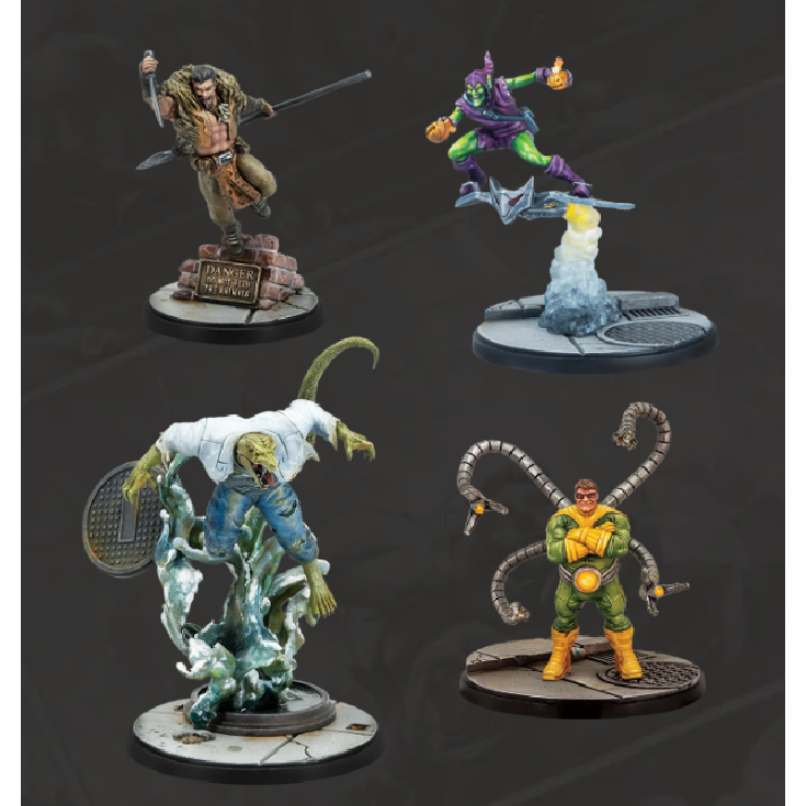 Marvel Crisis Protocol Spider Foes Affiliation Pack | Shopee Malaysia