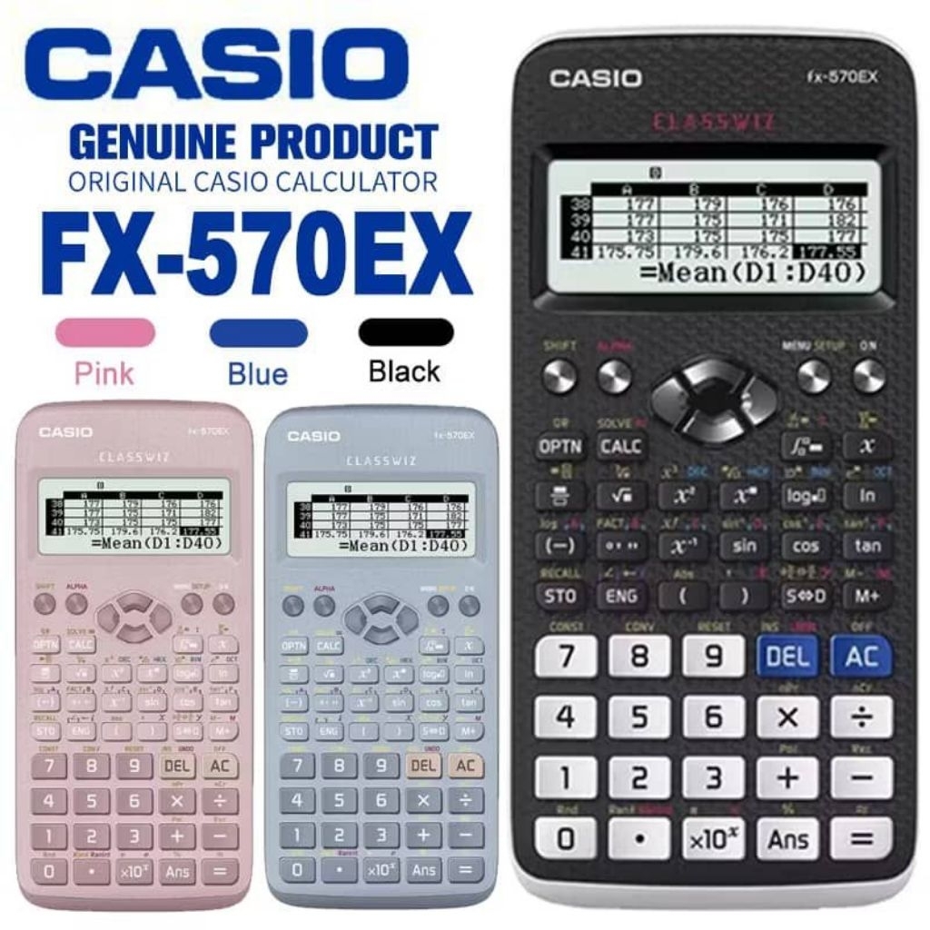 Scientific Calculator Fx-570Ex Classwiz good quality Free shipping thank you | Shopee Malaysia