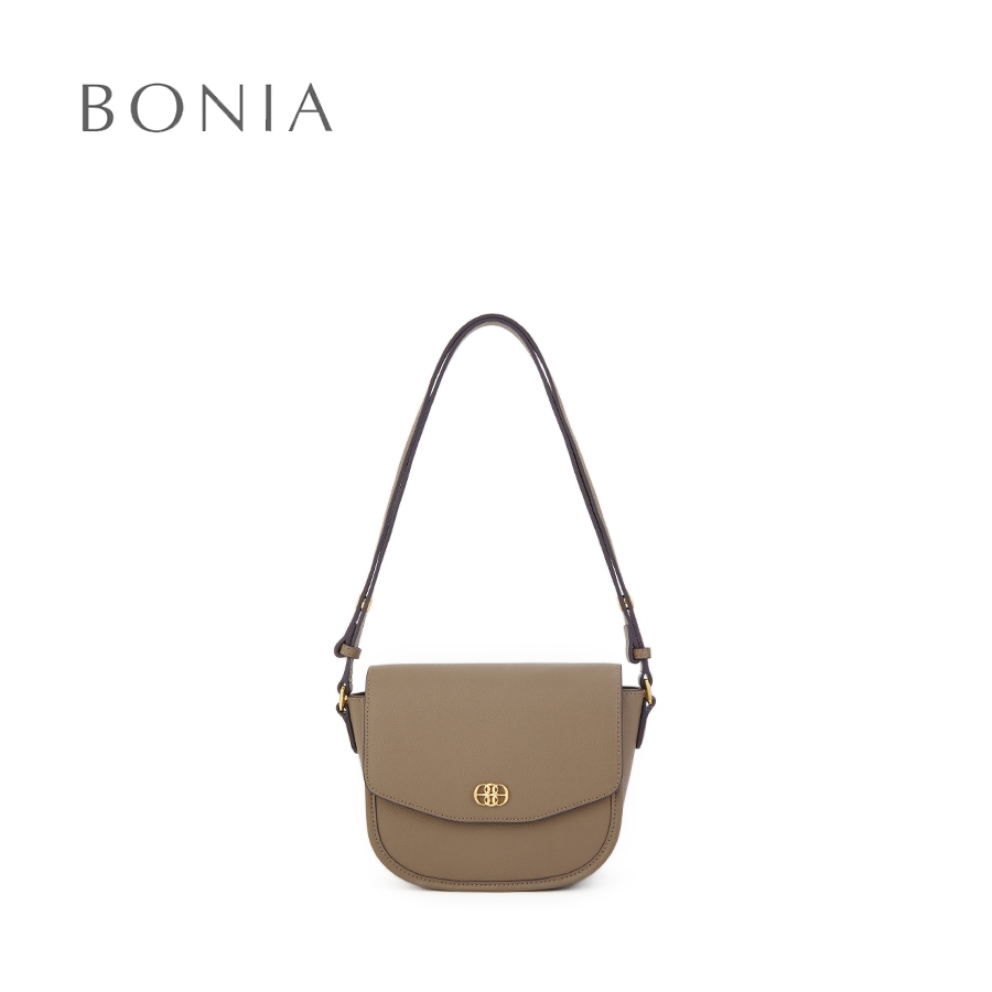 Bonia Walnut Pure Petite Crossbody Bag | Beg silang badan | Shopee Malaysia