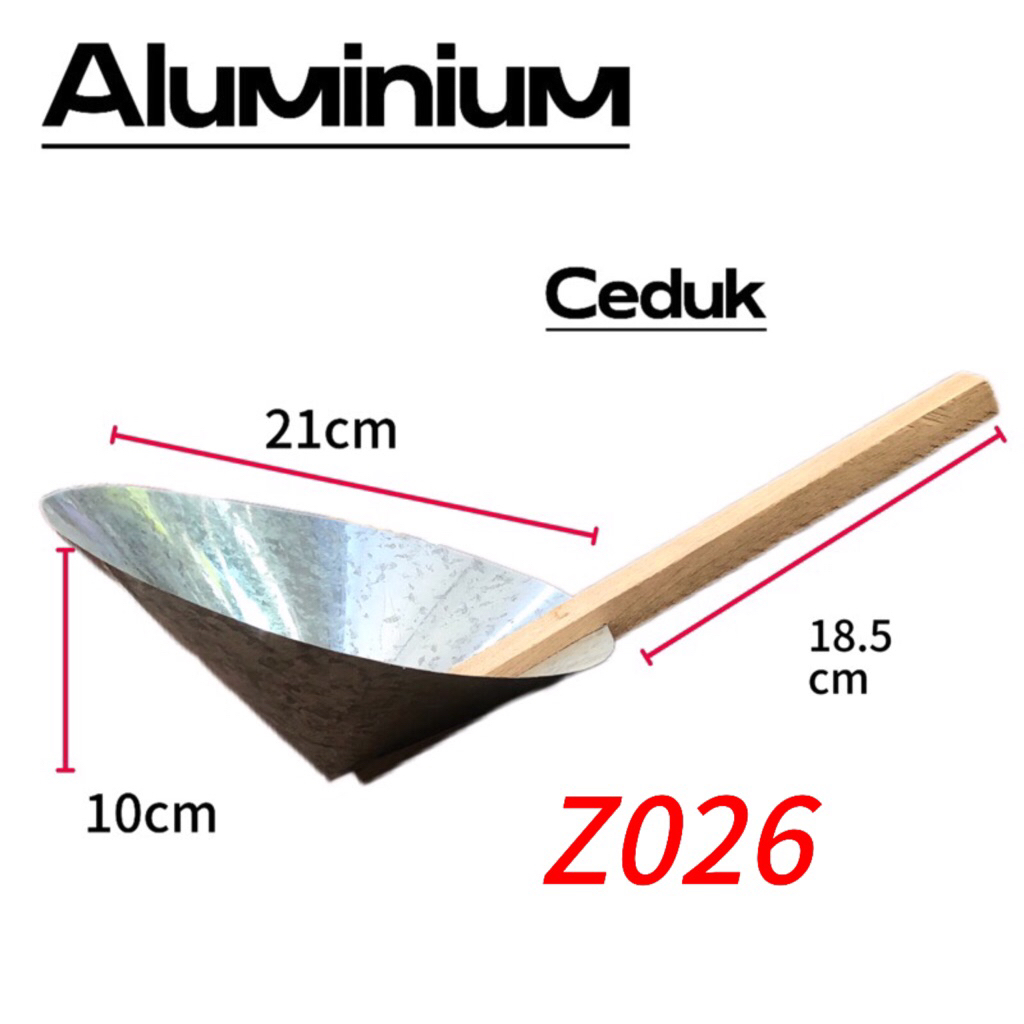 aluminium ceduk handle kayu. | Shopee Malaysia