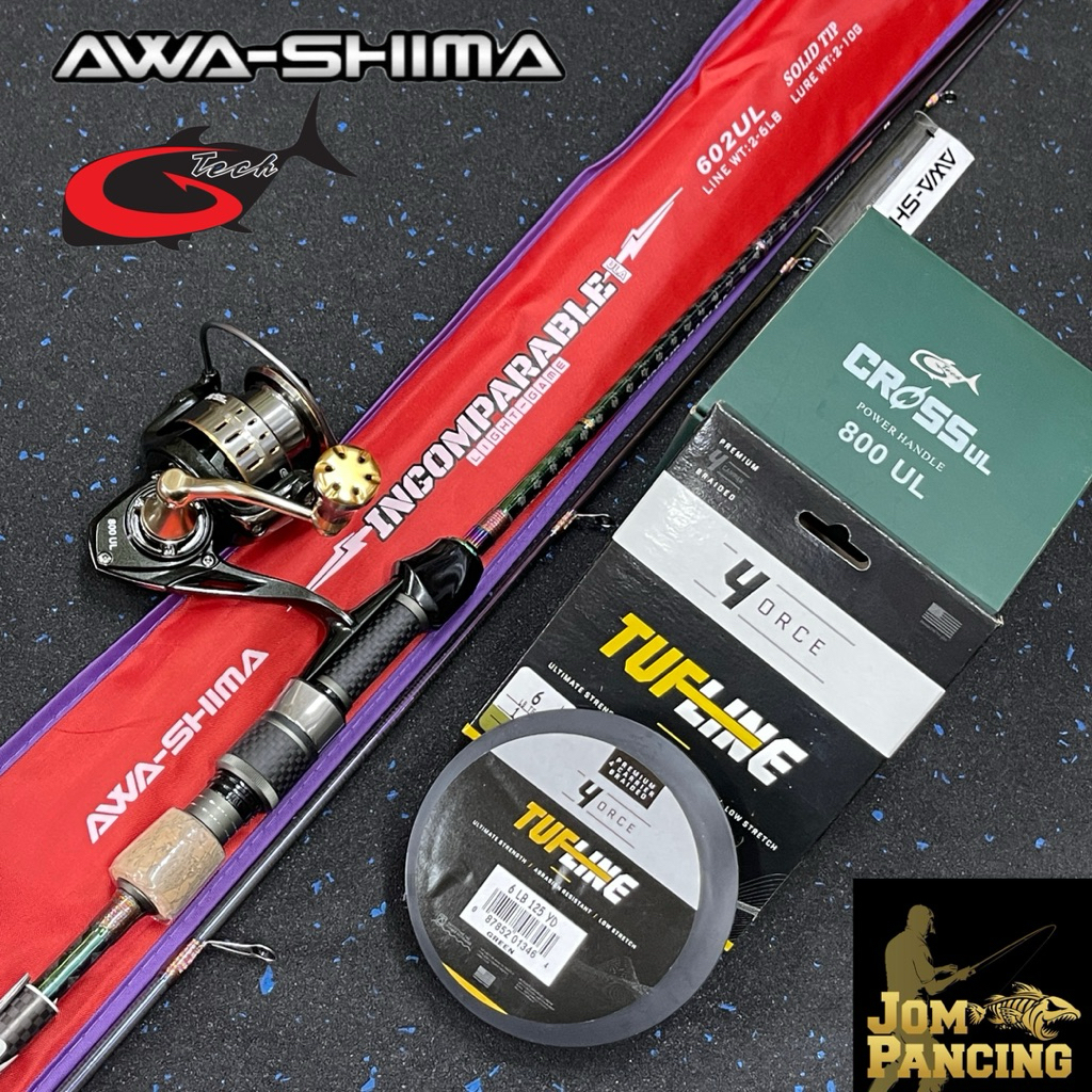 【Jom Pancing】GTECH AWASHIMA AJING UL SOLID TIP CANDAT SOTONG SET COMBO ...