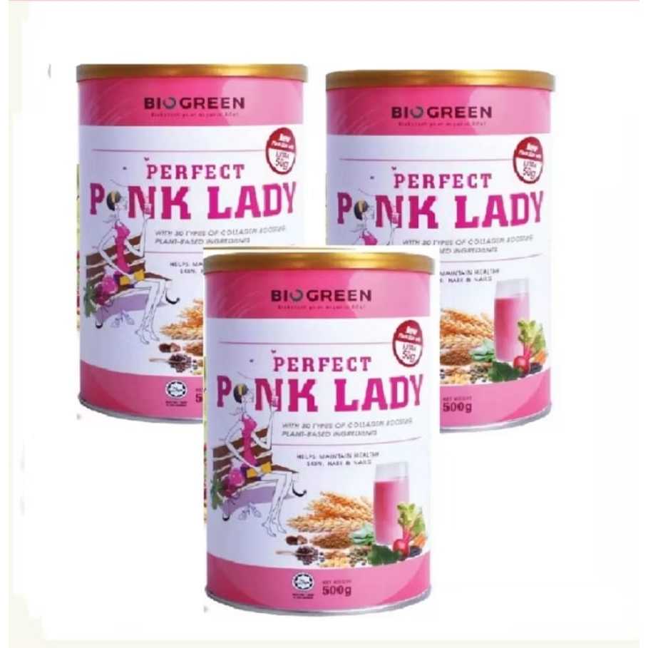 Biogreen Perfect Pink Lady Collagen Powder 500g (Plant-Based ...