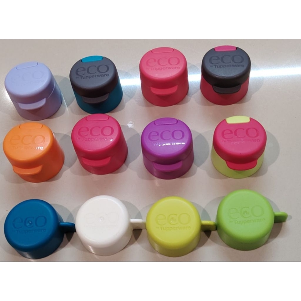 Tupperware Eco Bottle Flip Top Cap or Screw Cap (310ml&500ml) | Shopee ...