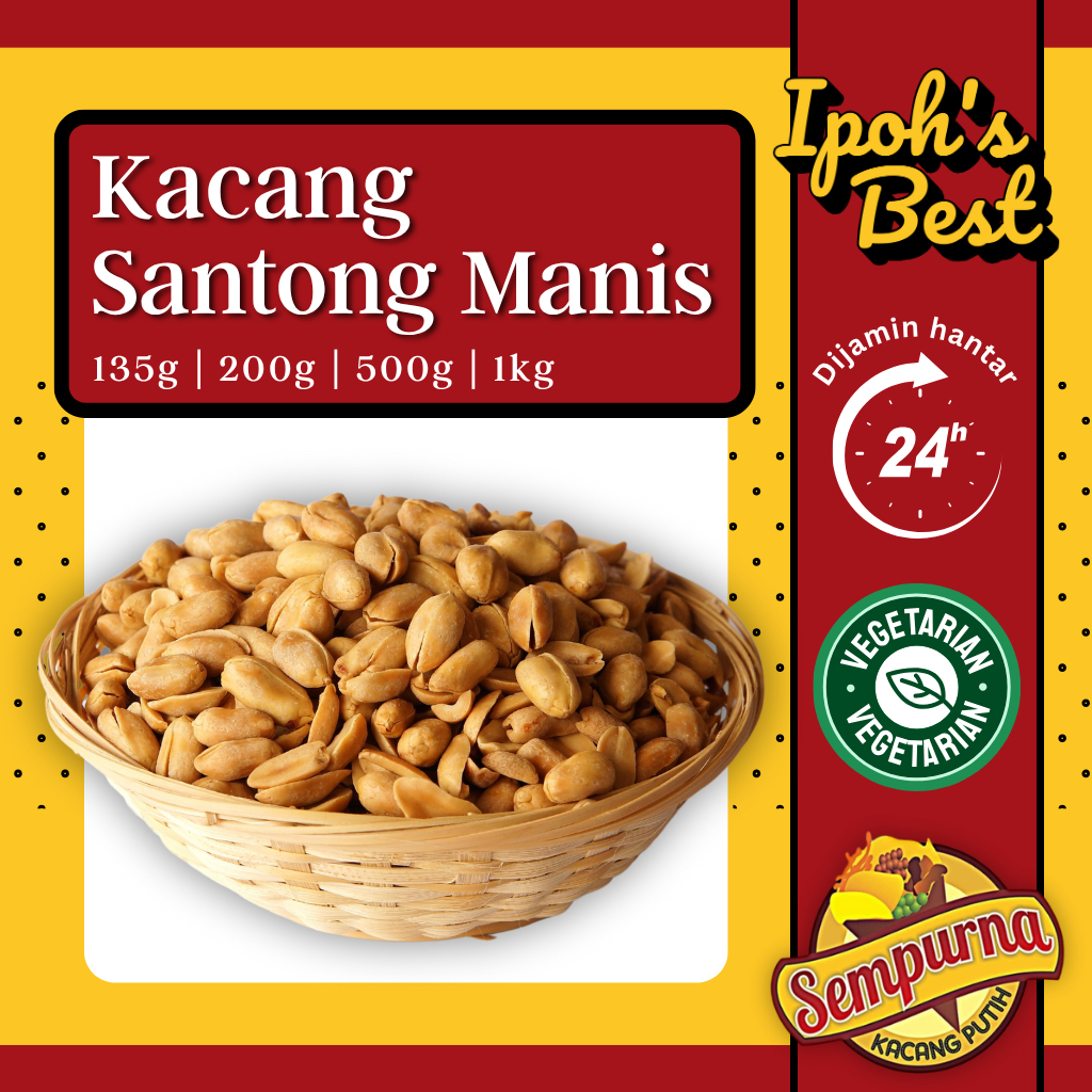 Sempurna Ipoh Buntong (KACANG SANTONG MANIS) Snek Muruku dan Kacang ...