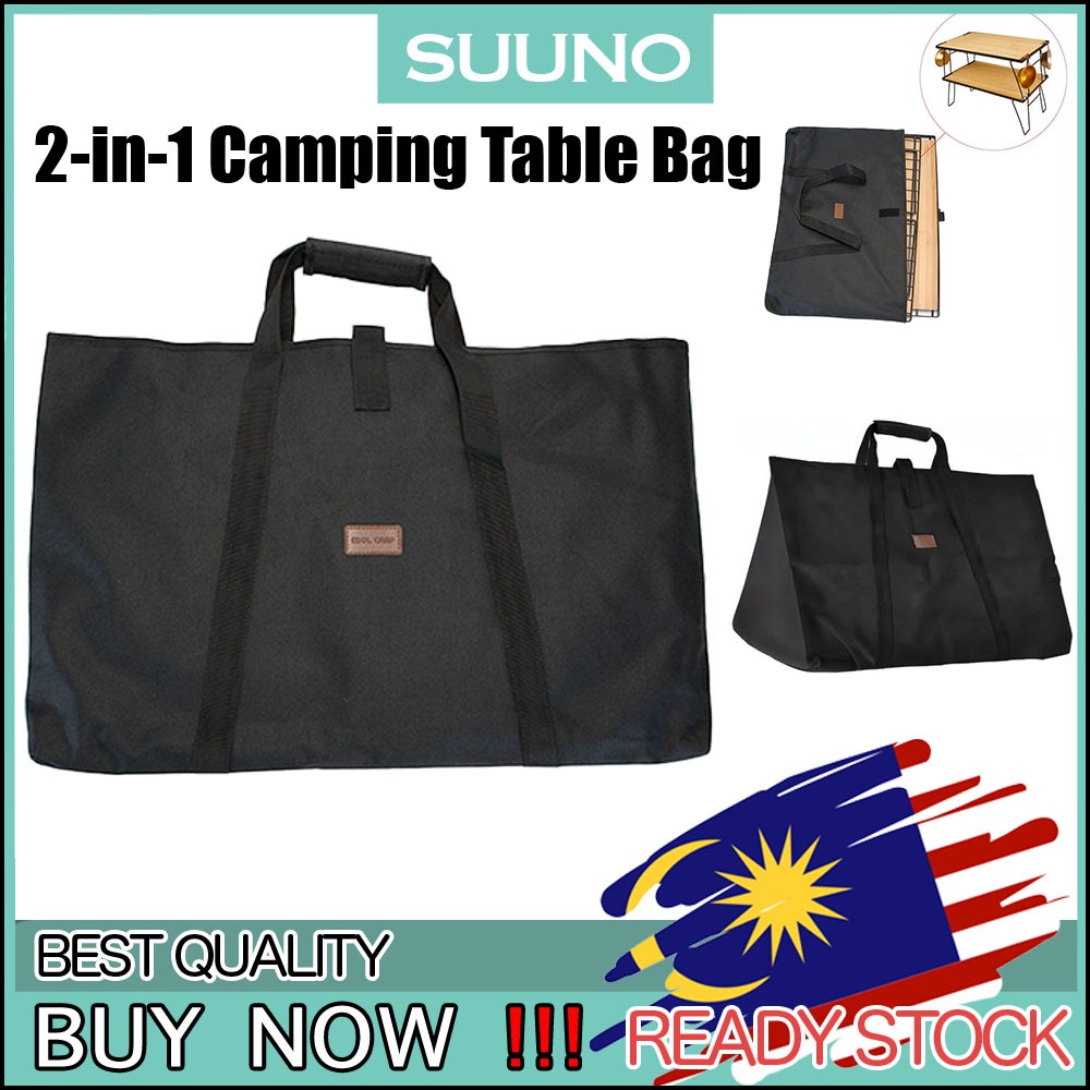 Multifunctional Portable Folding Net Table Storage Bag Camping Outdoor ...