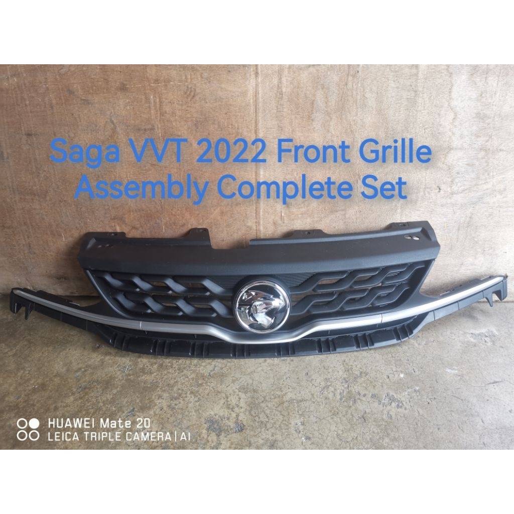 ORIGINAL Saga VVT 2022 Front Grille Assembly Complete Set | Shopee Malaysia