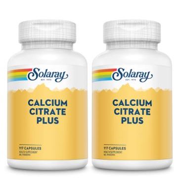 SOLARAY CALCIUM CITRATE PLUS 117'S / 117'S X 2 (EXP:09/2027) | Shopee ...