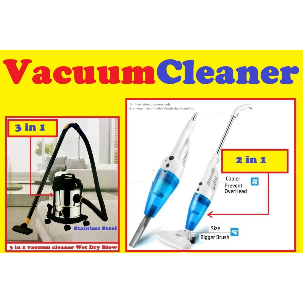 Handheld Wet & Dry & Blow Vacuum Cleaner Vacum Vaccum Air Blower Dryer ...