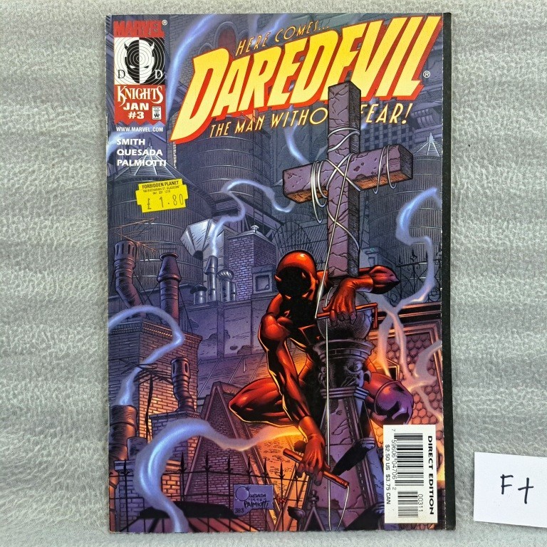 Daredevil #3 (2nd Series Marvel Comics) Kevin Smith, Joe Quesada ...