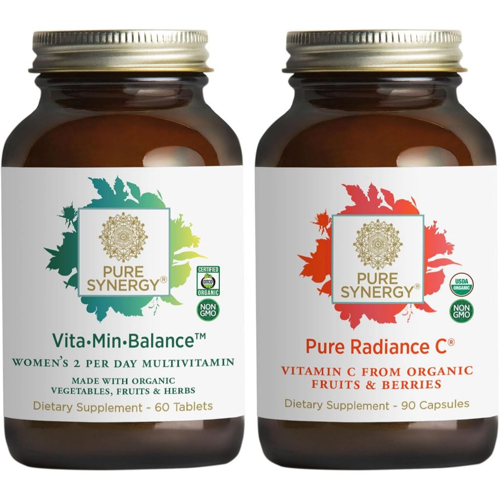 [PRE-ORDER] PURE SYNERGY Women’s Multivitamin Bundle – Vita.Min.Balance & Pure Radiance C ...
