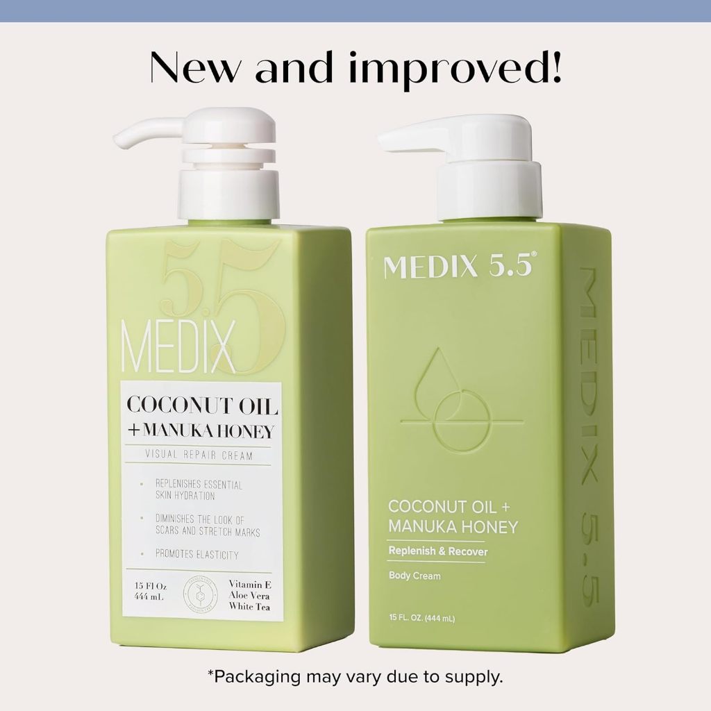[PRE-ORDER] Medix 5.5 Coconut Body Lotion & Manuka Honey Cream – 15 Fl ...