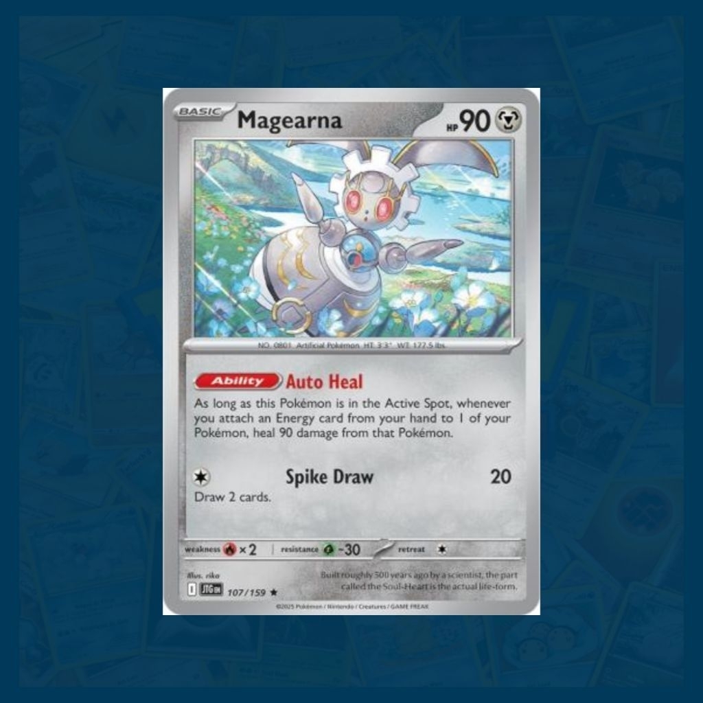 Magearna (107/159) Rare | Journey Together | Pokemon TCG Card | Shopee ...