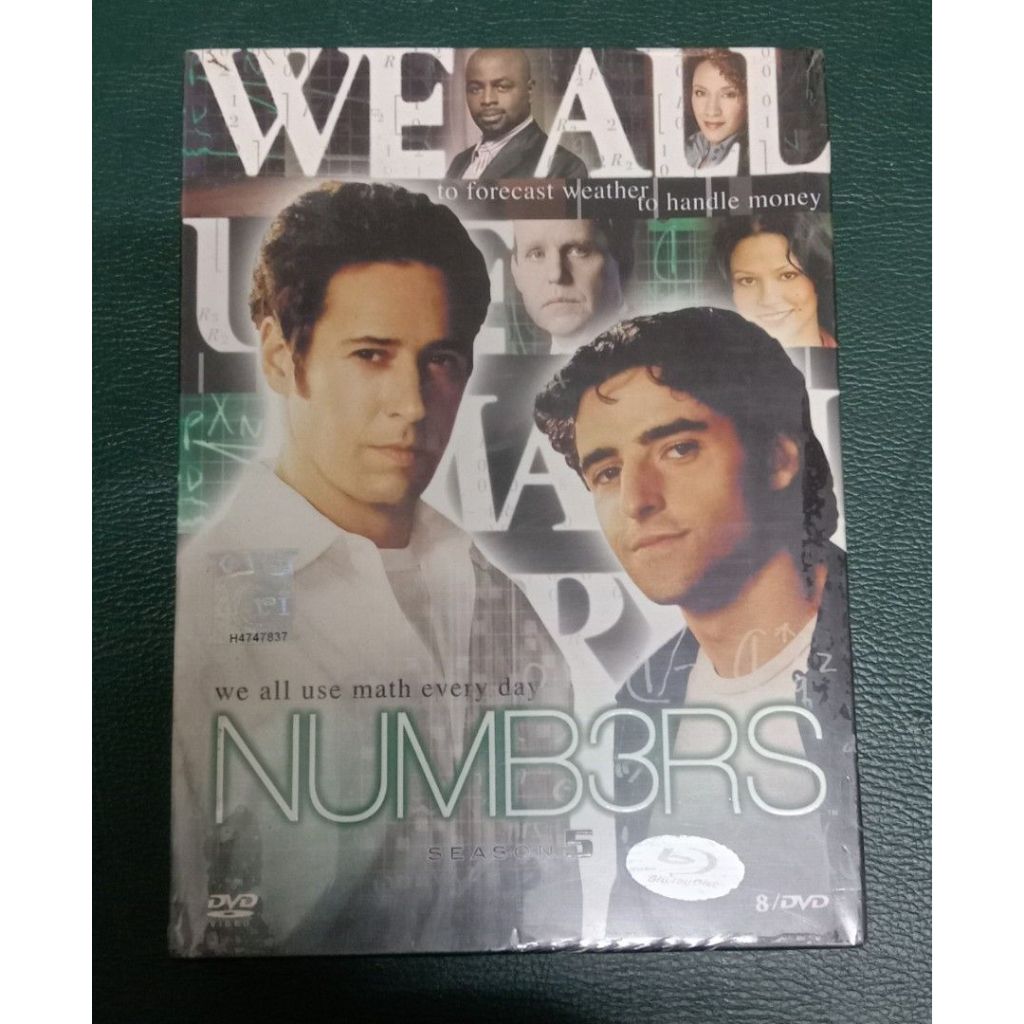 NUMBERS SEASON 5 DVD 8 DVD SET | Shopee Malaysia