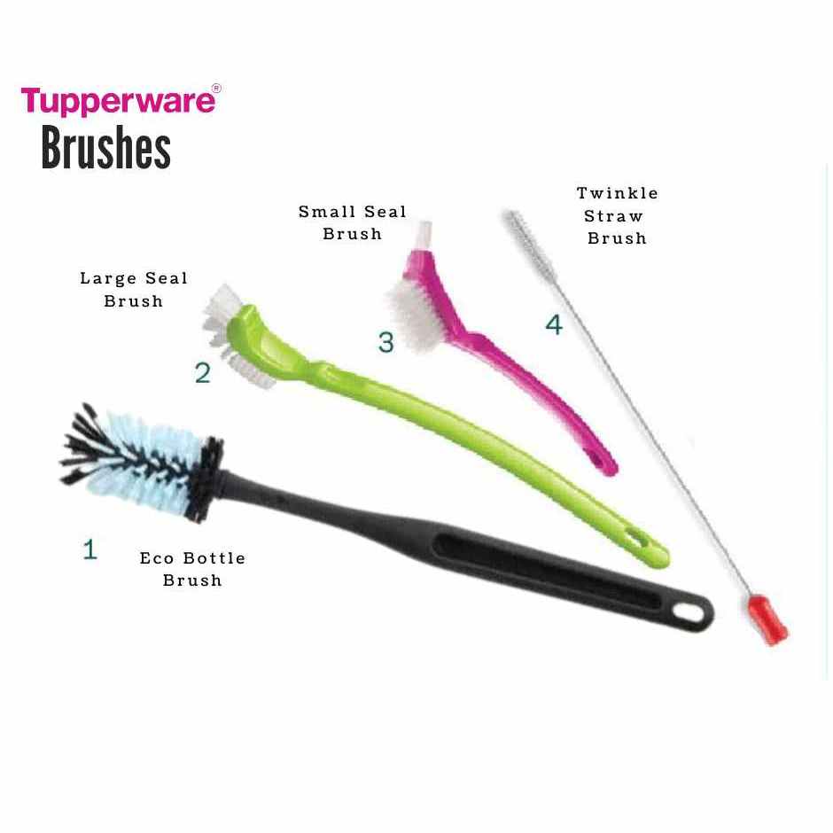 Tupperware Bottle / Straw / Seal Brush Berus Cuci Botol Panjang Long ...
