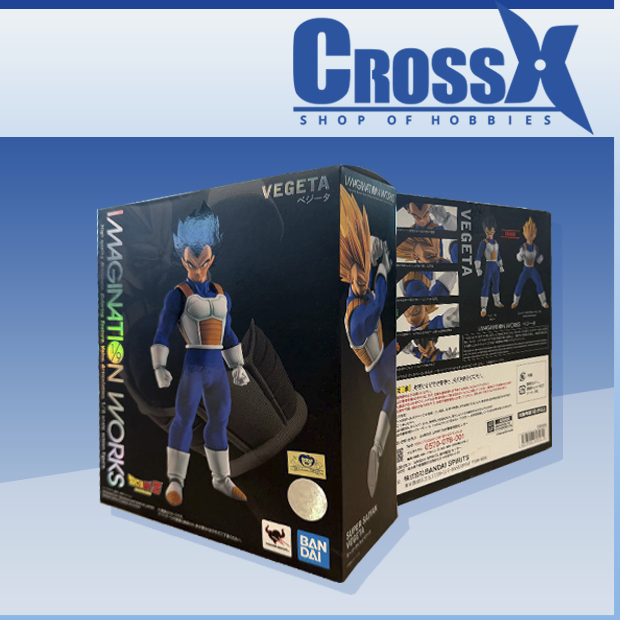 Bandai Tamashii Imagination Works Dragon Ball scale 1/9 Vegeta (Genuine ...