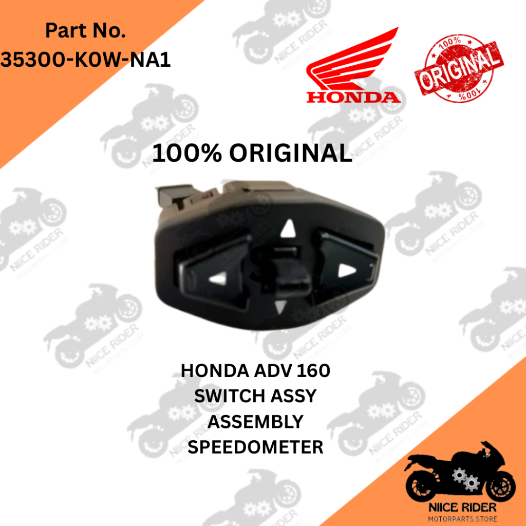 Honda ADV160 Original Multi Switch Assy Button Assembly Speedometer ...
