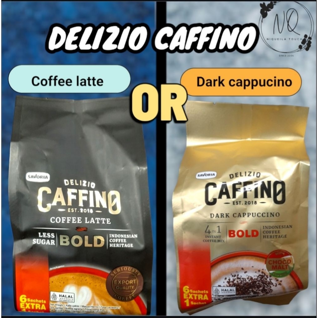 COFFEE LATTE LESS SUGAR/CAPPUCCINO BY DELIZIO CAFFINO | Shopee Malaysia