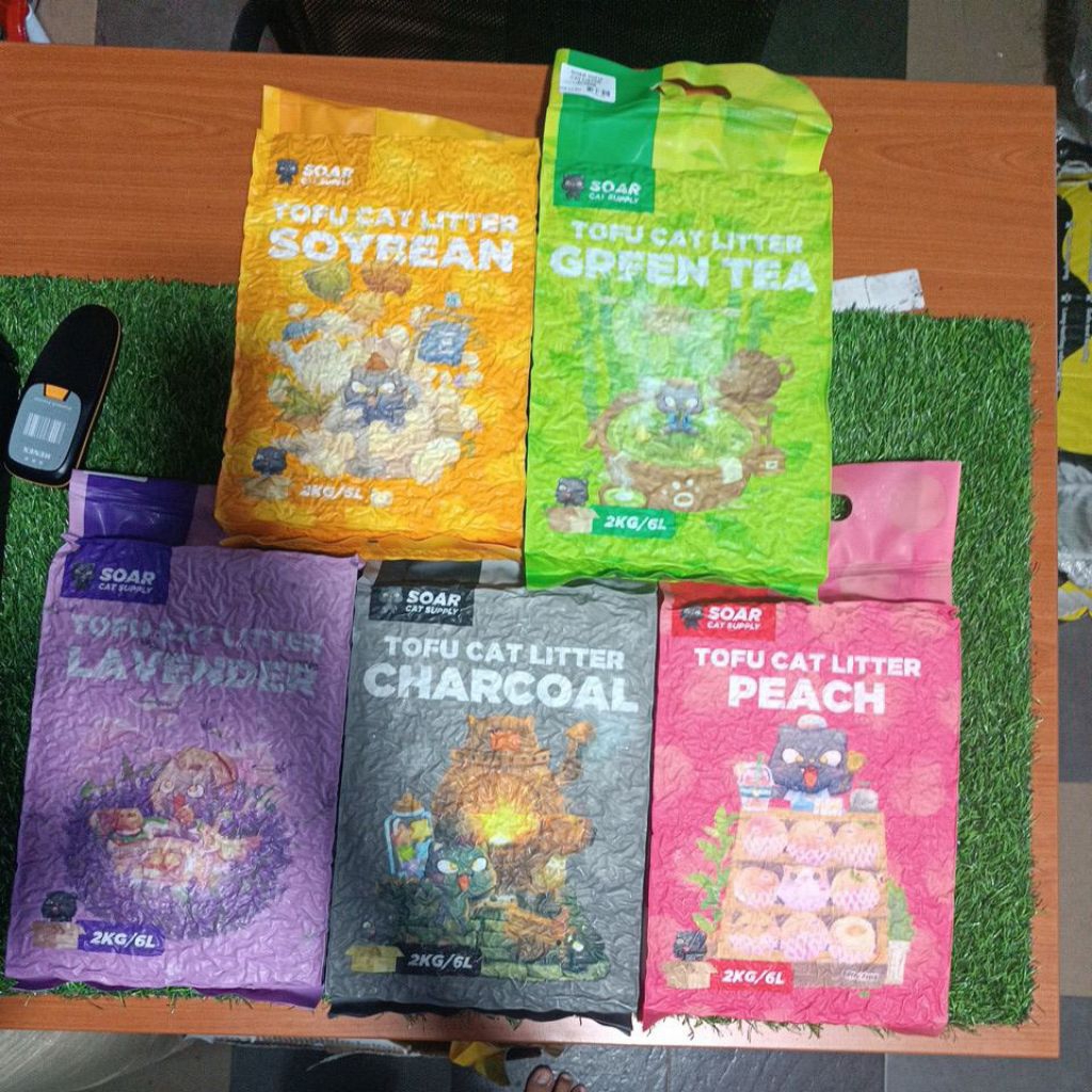 SOAR Tofu Cat Litter 6L/2kg | Shopee Malaysia
