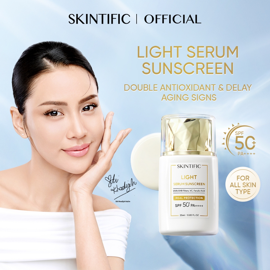 SKINTIFIC Sunscreen Light Serum SPF50+ PA++++ Skincare Stick Oily Acne ...