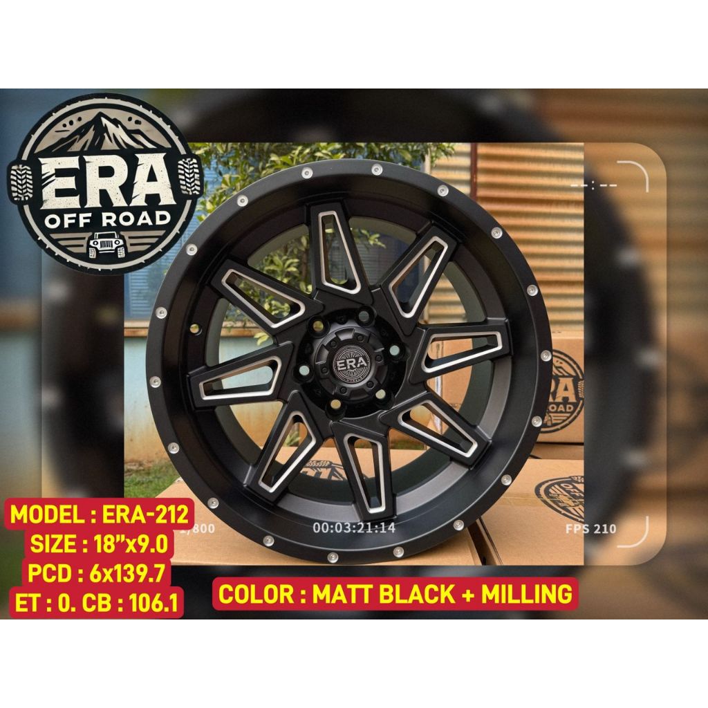 18 Inch Original ERA 4x4 Sport Rim for Toyota Hilux Ford Ranger Isuzu ...