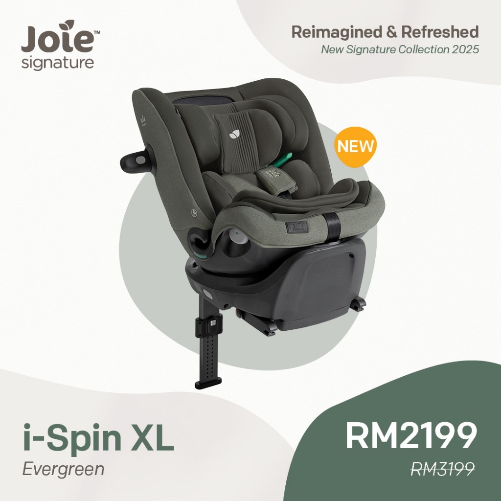 [NEW] Joie Signature i Spin XL 360 Spin Baby Car Seat| Booster Seat |Up ...